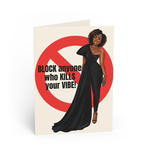 BLOCK Greeting Card | PVO