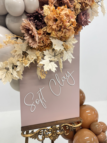 Genuine Perspex Soft Clay Disc | Nancy Loves | Soft Clay | Acrylic Disc