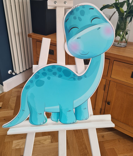 Cute Dinosaur Sign | Nancy Loves | Dinosaur sign | Dinosaur prop