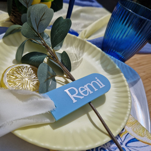 Acrylic Place Setting Tags | Place Settings | Perspex Name Tags