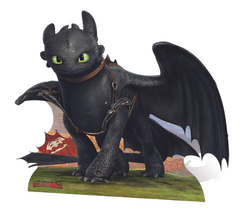 SC736 Toothless Dragon Cardboard Cut Out | Nancy Loves