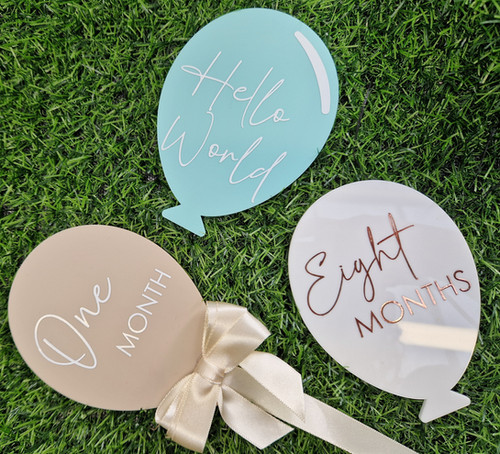Mini Acrylic Balloons | Nancy Loves