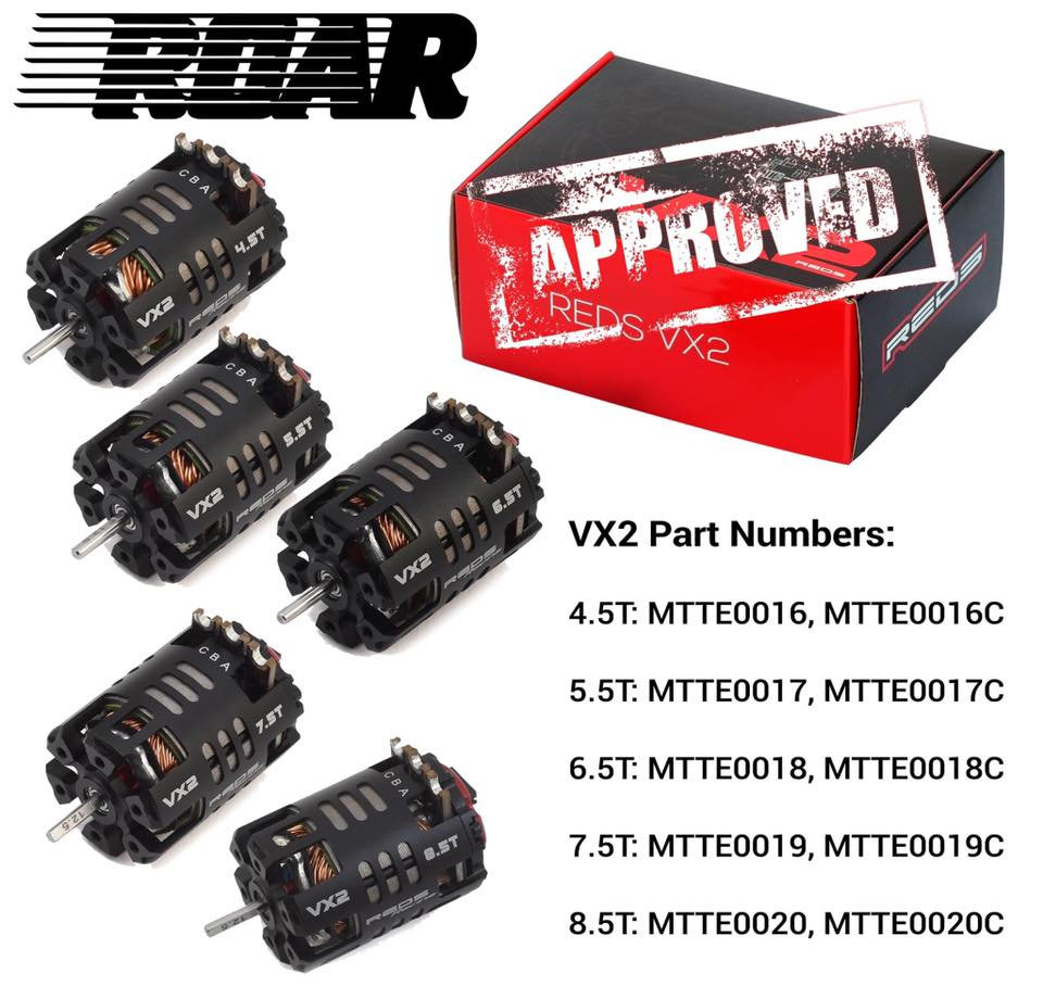 VX2 Modified motors ROAR approved!