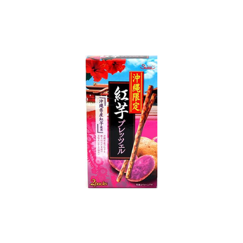 Saitou Red Taro Flavor Cookie Bars 45g | WeCart
