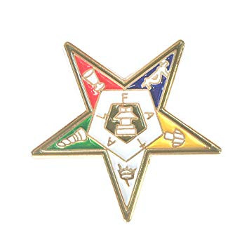 OES - Order of the Eastern Star lapel pin | prise-creations