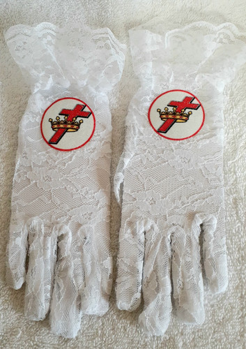 Cyrene - Guild - Crusaders - Lady Knights logo emblem lace gloves ...