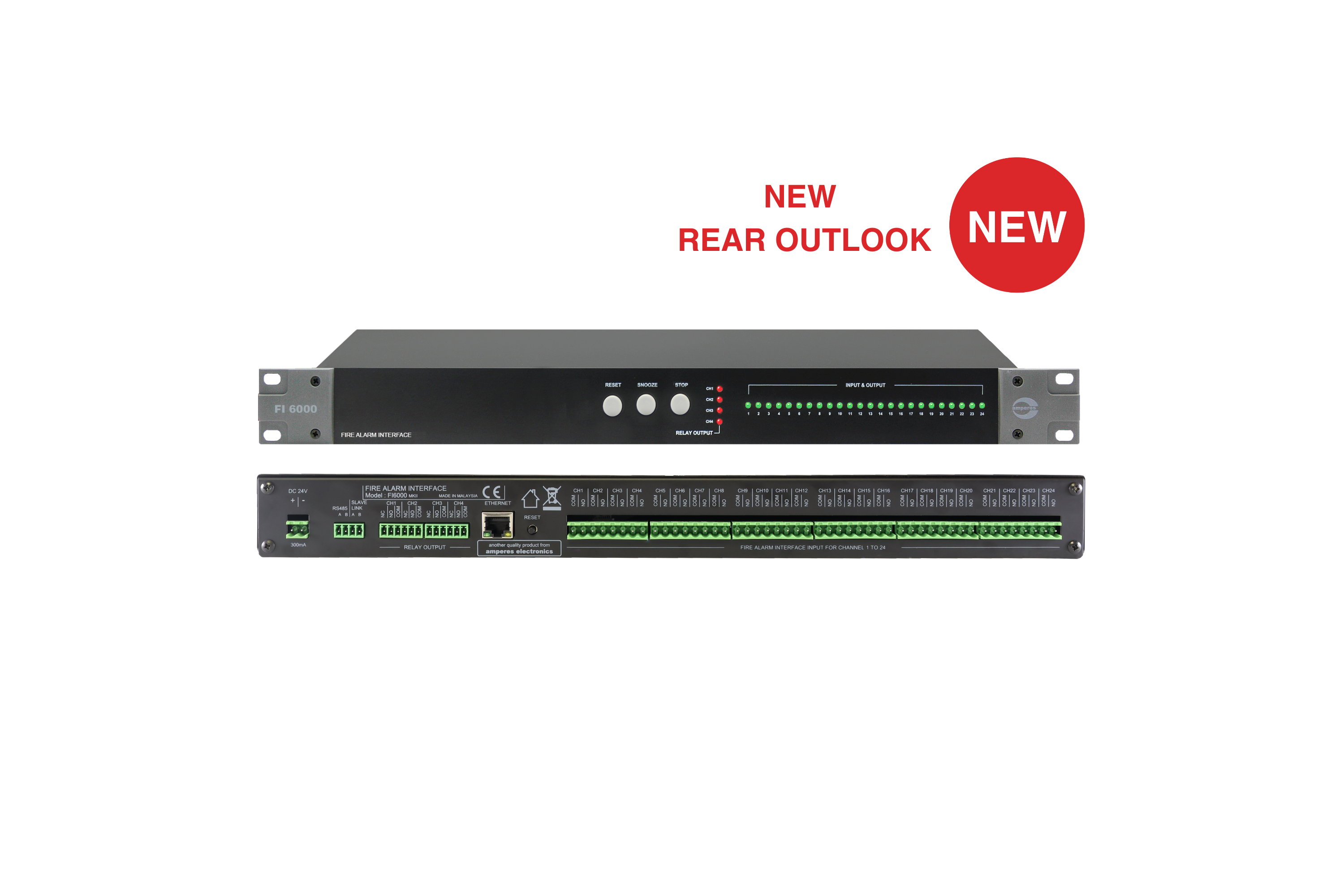 FI6000 MK II | Fire Alarm Interface | Amperes Electronics