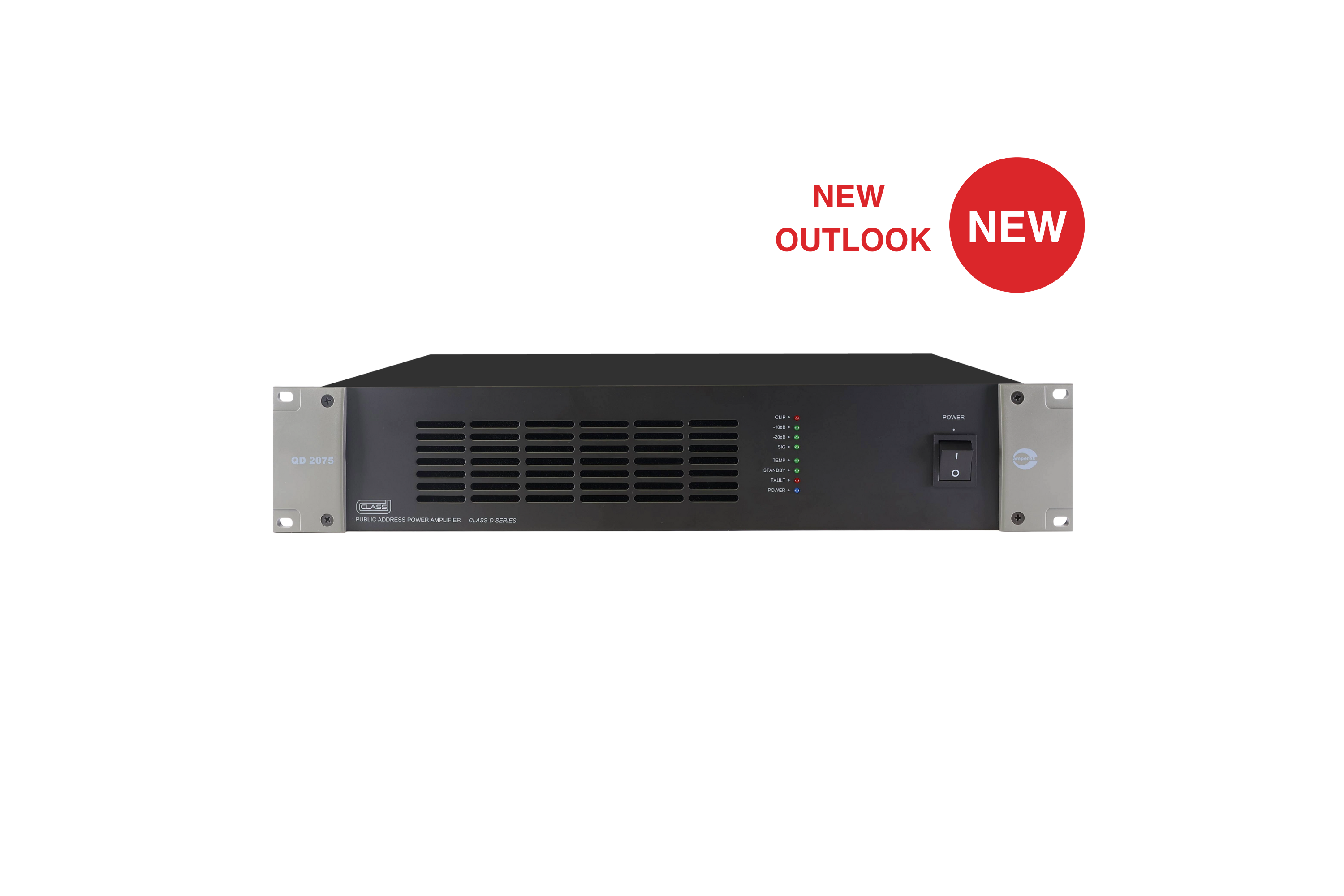 QD2000 Series | Class D Power Amplifier with AFS | Amperes Electronics