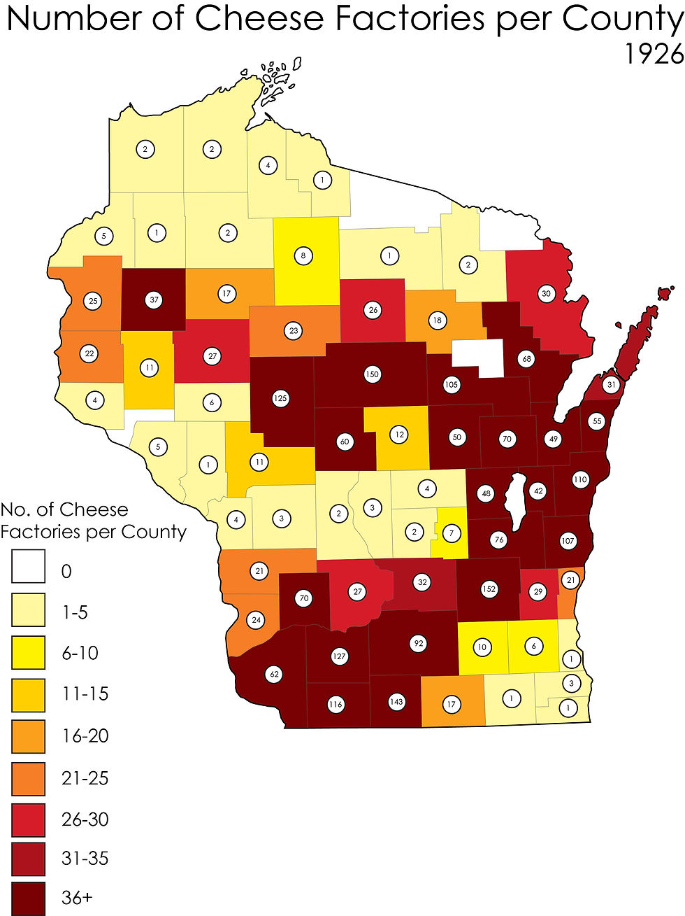 Maps & Visuals | wi-cheese-factories