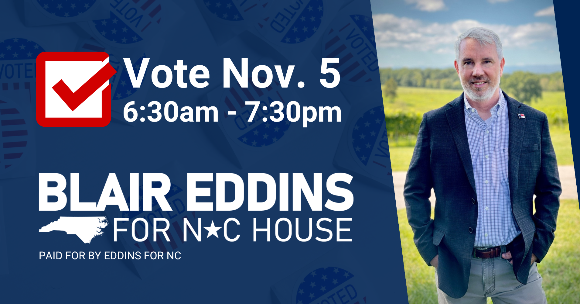 Voter Info | Blair Eddins for NC House District 94