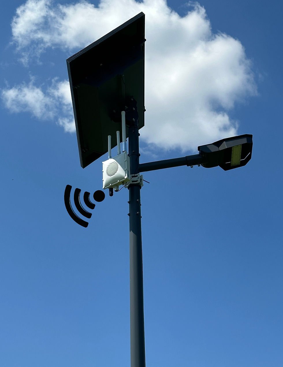 Bridge the Digital Divide using Solar Street Lights and benches with Wi ...