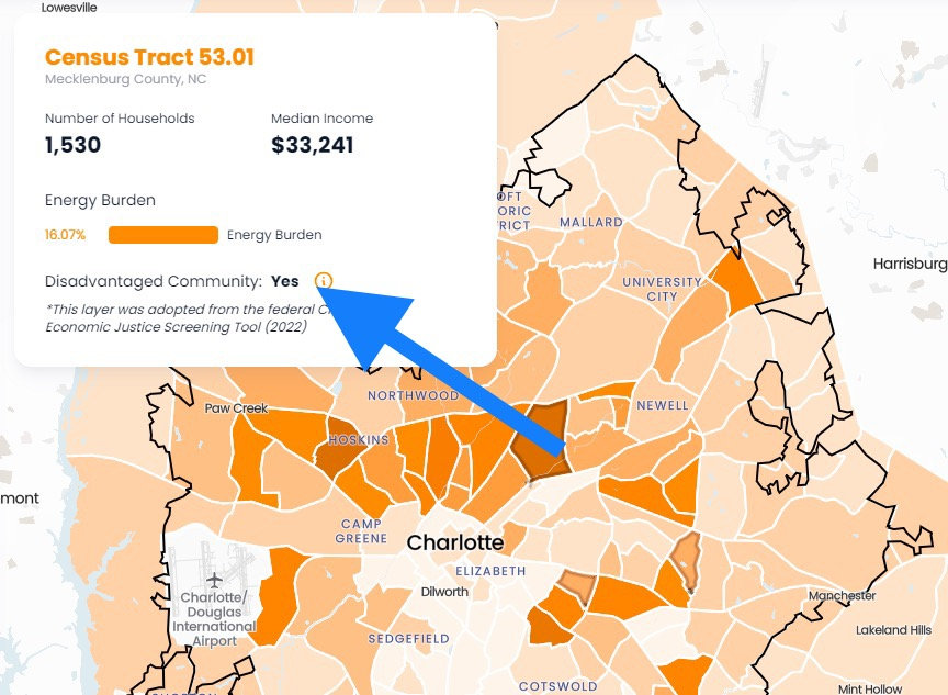 Disadvantaged Communities Tool