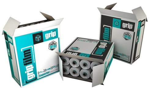 (1 Box) 8 Rolls of GRIP Stretch Film Clear - 400mmx480mx6µm (€16.47 ...