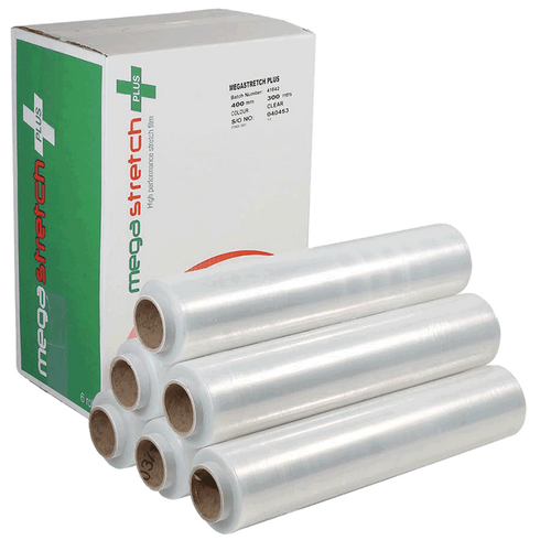 (4 Box) 24 Rolls Mega Stretch Film - (50cmx160m) (€8.38/Roll) | GALEA ...
