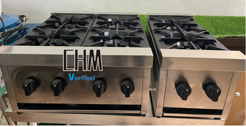 Commercial Counter Top Gas Stove 2/4/6 Burners | HM Smart Life