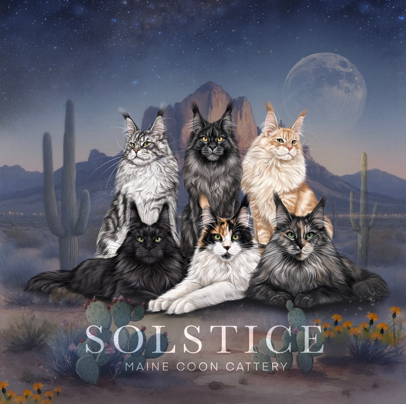 Available Kittens | Solstice Maine Coons