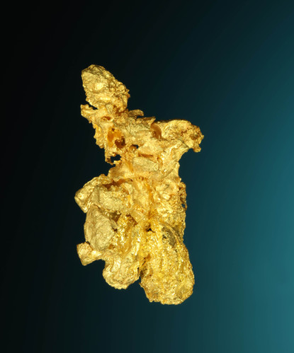 Crystallized Gold - El Álamo district, Baja California, México ...