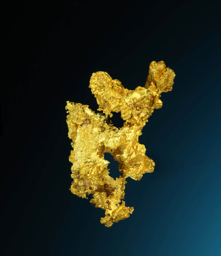 Crystallized Gold - El Álamo district, Baja California, México ...