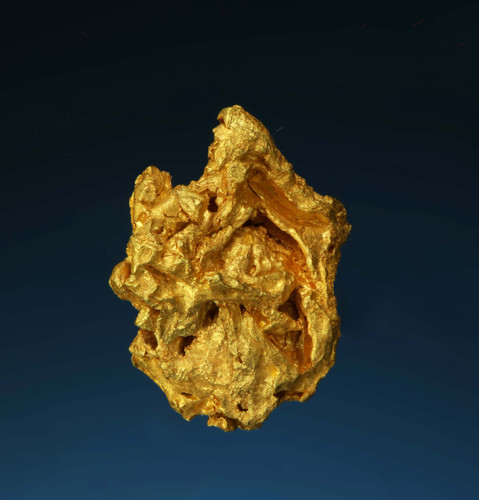 Hoppered Crystallized Gold - El Álamo district, Baja California, México ...