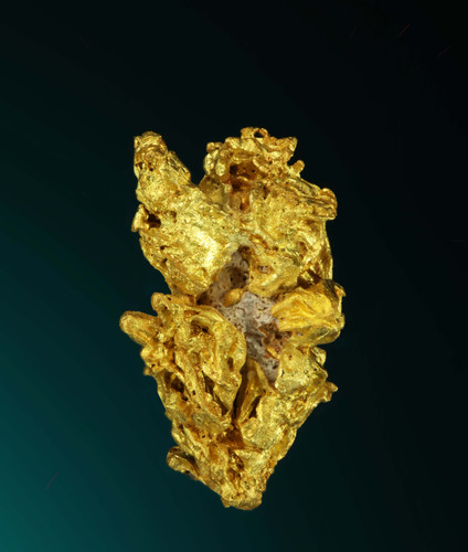 Crystallized Gold - El Álamo district, Baja California, México ...