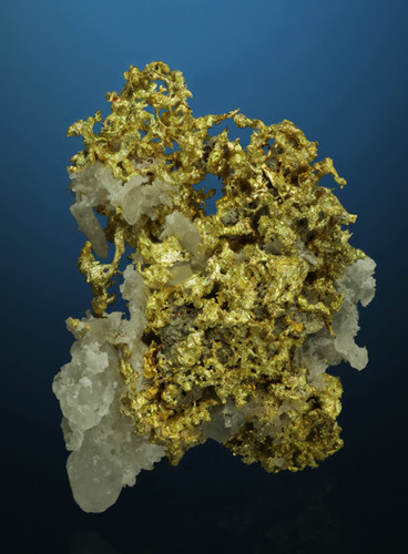 Wire Gold Cluster - Belshazzar Mine, Quartzburg Mining, Boise County ...
