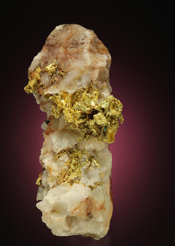 Crystallized Gold on Quartz Matrix - Sonora, Mexico | StellarRite