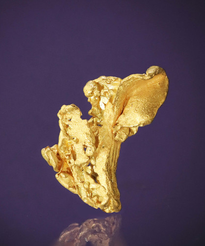 Dendritic Gold Leaf Crystal - Dublin Gulch, Mayo District Canada ...