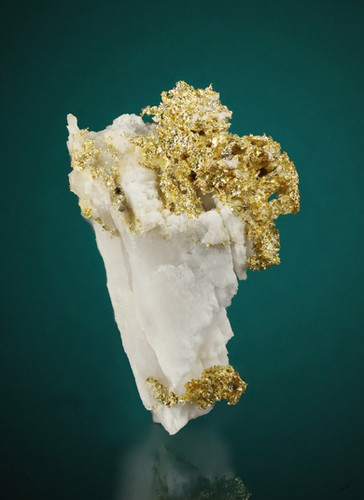 Crystalline Gold on Quartz Matrix Calaveras County, California ...