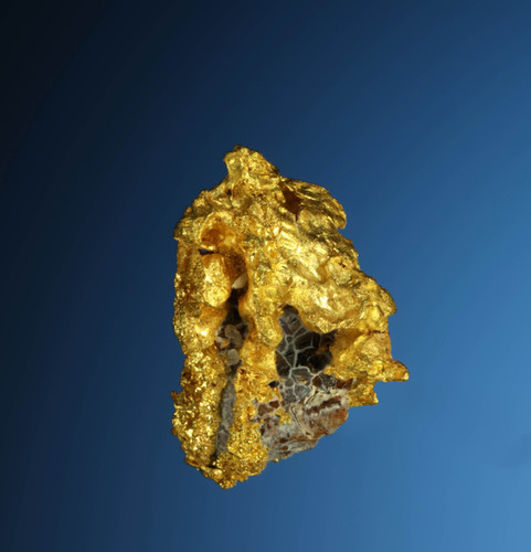Crystallized Gold - El Álamo district, Baja California, México ...