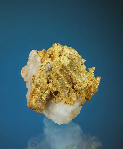 Robust Gold Crystals on Quartz - Sonora Mexico | StellarRite
