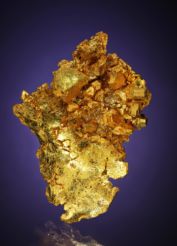 Crystallized Gold Round Mountain Mine, Nye County, Nevada, USA ...