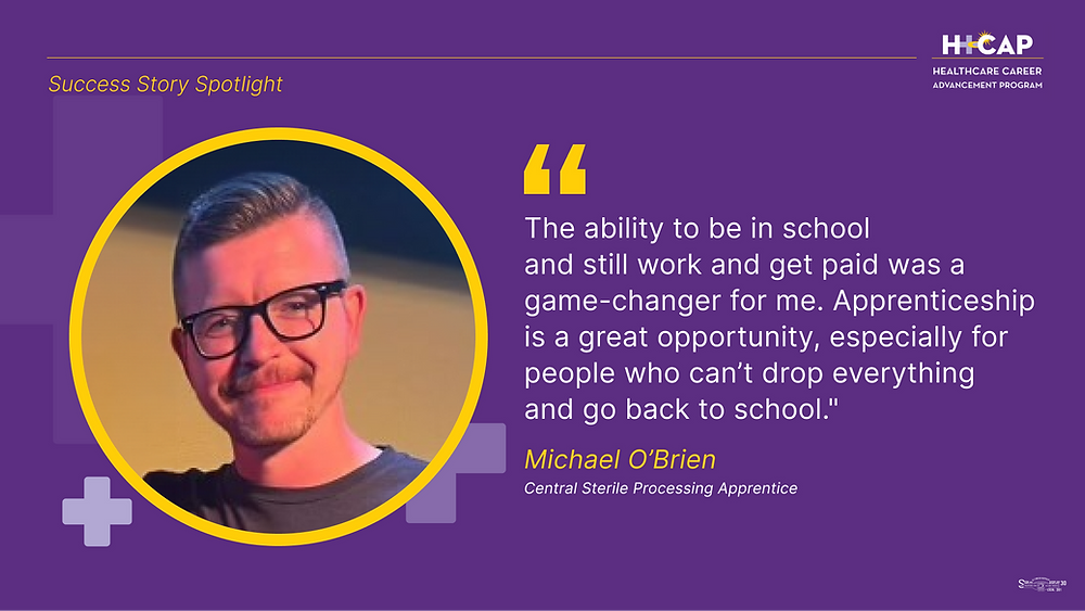 Apprentice Spotlight: Michael O'Brien - Success Story