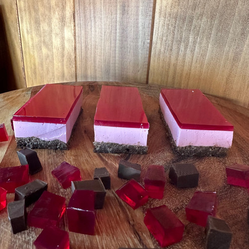 Raspberry Jelly Tip Cheesecake - 5 Piece Pack | Keto Kink