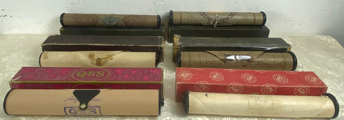 6 x Pianola Music Rolls | Michael's Antiques
