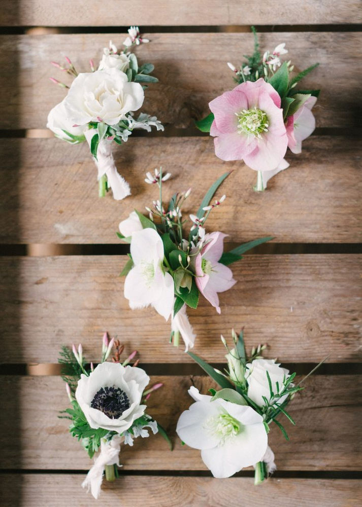 Spring buttonhole inspiration – Bristol wedding florist