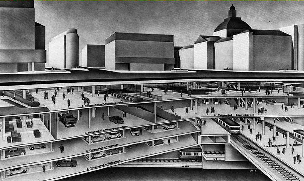 Stachus - Verkehrsplanung | trambahn