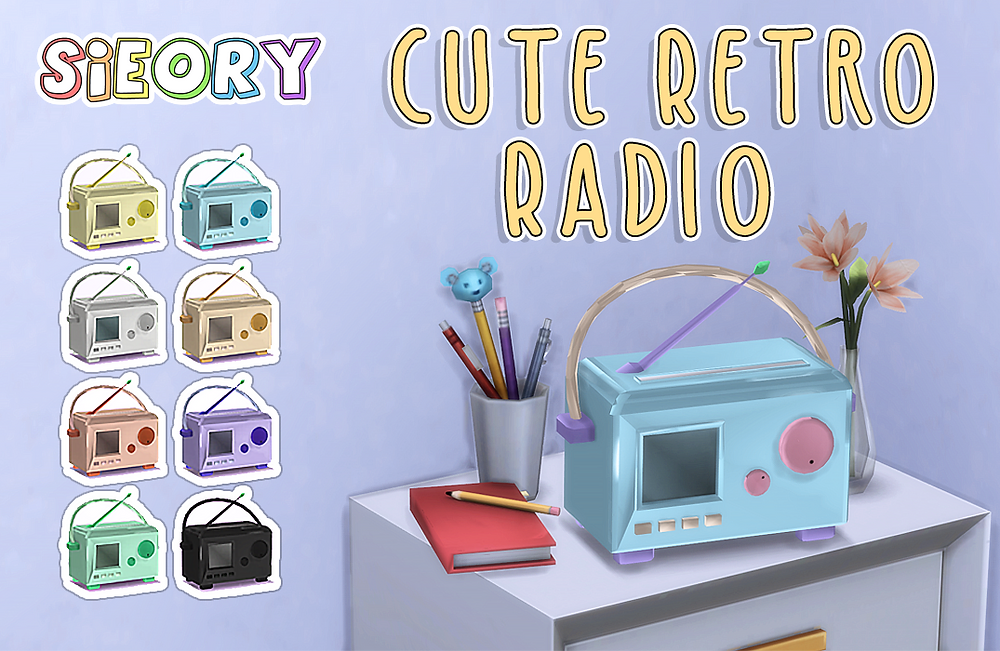 Cute Retro Radio