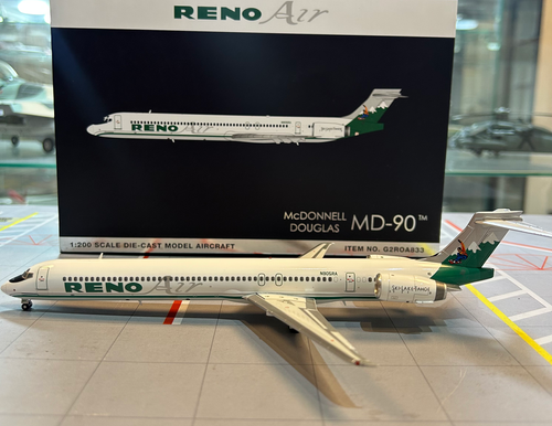 Gemini Jets 200 MD-90 Reno Air | jp60aeromodelos