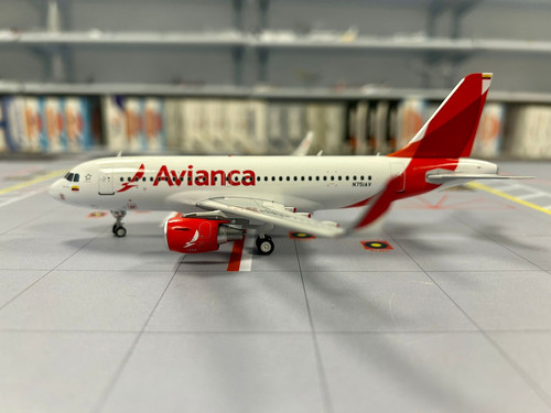 Inflight - 200 Airbus A-319 Avianca | jp60aeromodelos