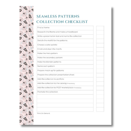 Collection Checklist | Jodoin Studio