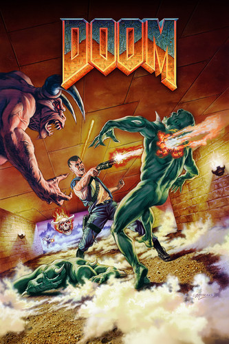 DOOM - PlayStation poster | MotzkusArt