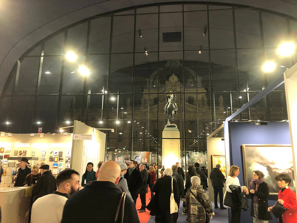 Vernissage d’Art Capital 2023 à Paris / 巴黎《艺术之都艺博会》开幕式现场