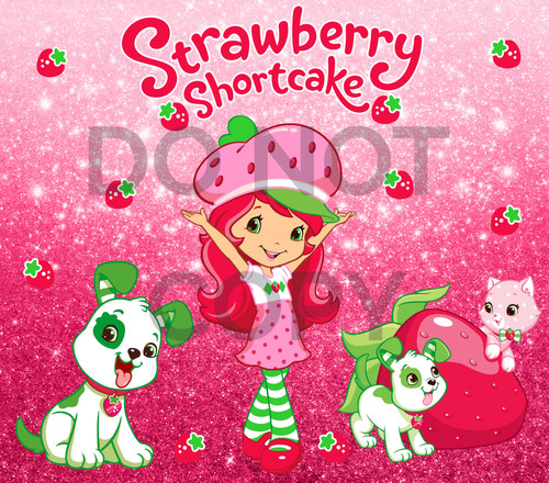 PINK GLITTER SHORTCAKE | Infinity Designz Co.