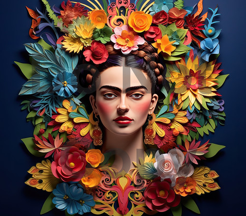 Frida Kahlo 3D | Infinity Designz Co.