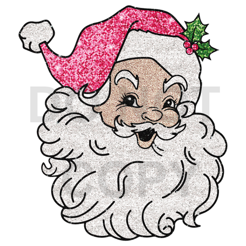 SPARKLY SANTA (SUMBLIMATION) | Infinity Designz Co.