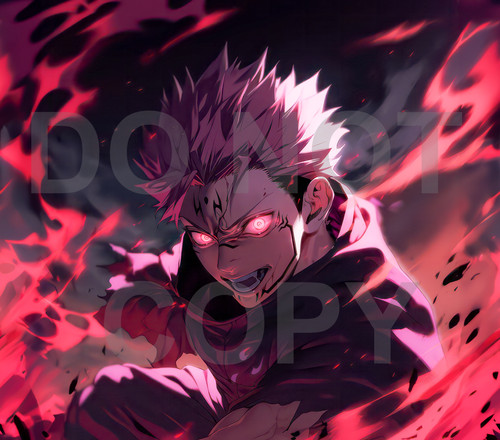 ANIME SUKUNA | Infinity Designz Co.