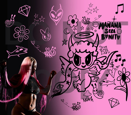 KG BICHOTA SEASON BLK_PINK | Infinity Designz Co.