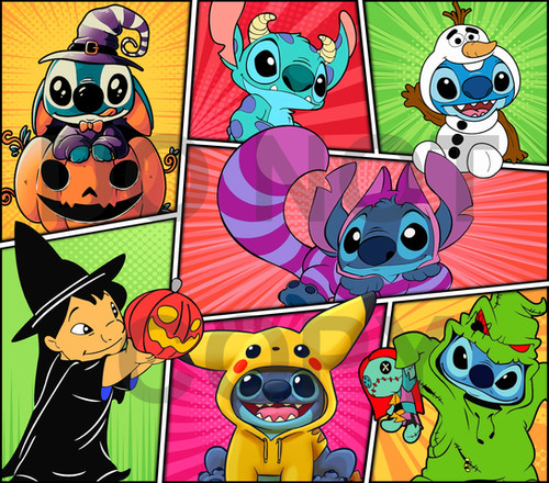 Stitch Halloween | Infinity Designz Co.