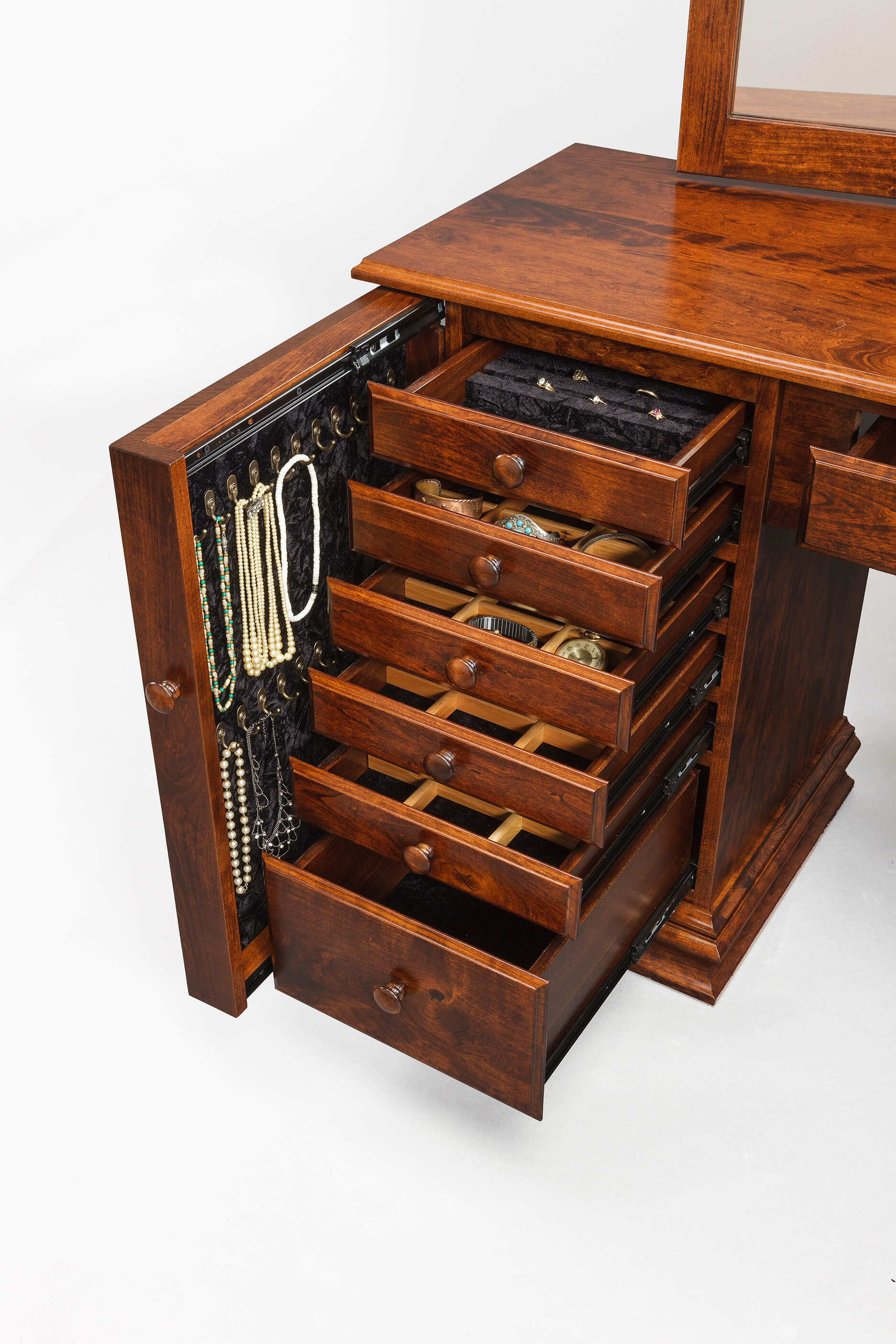 The Amish Home Furniture Gallery|Jewelry Storage & Dressing Tables