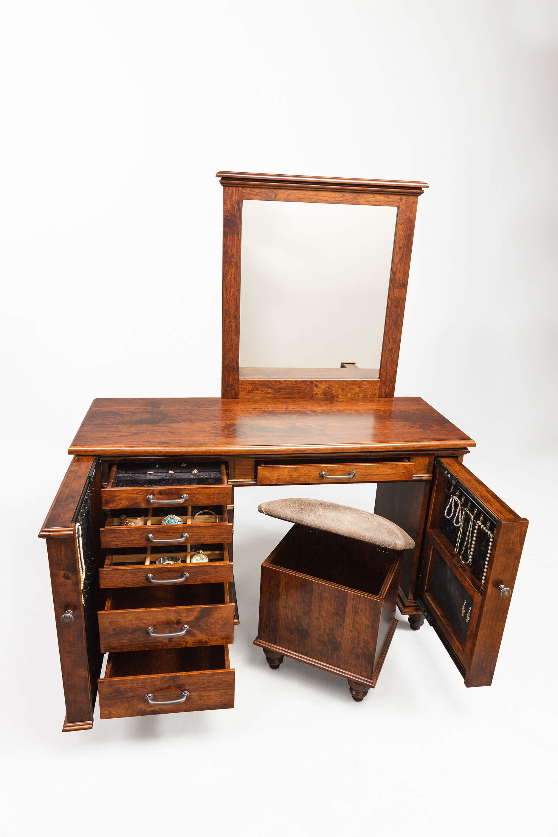 The Amish Home Furniture Gallery|Jewelry Storage & Dressing Tables
